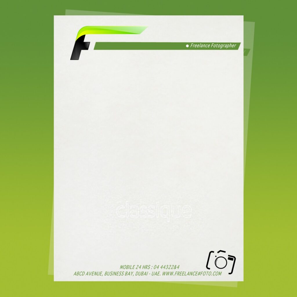 Custom Letterhead Printing In Dubai, UAE | Printx
