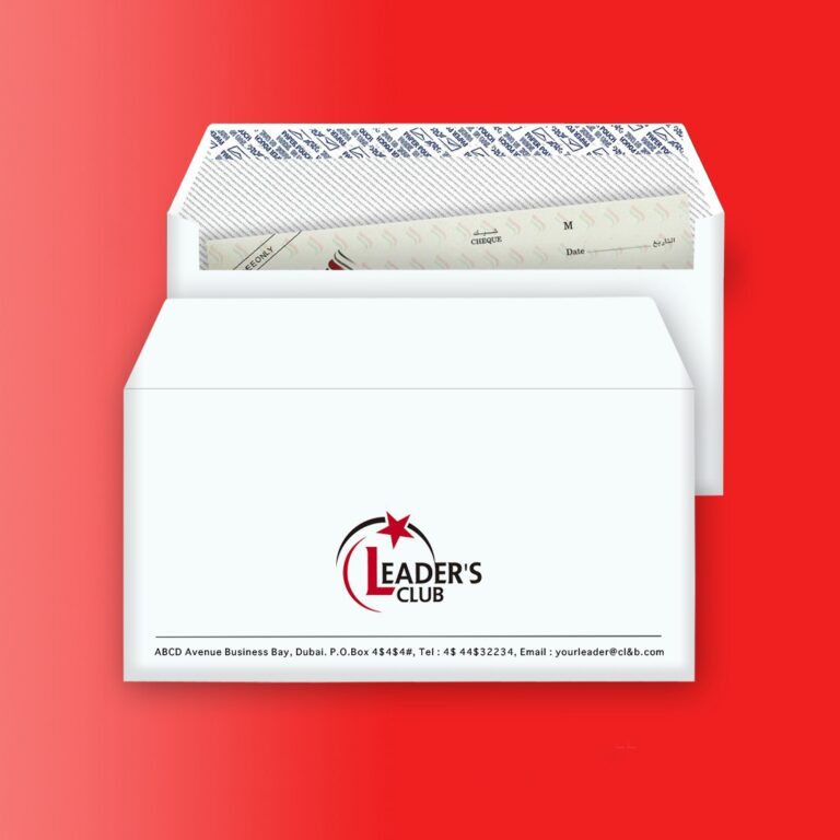 Professional Custom Printed Envelopes Dubai, UAE | Printx