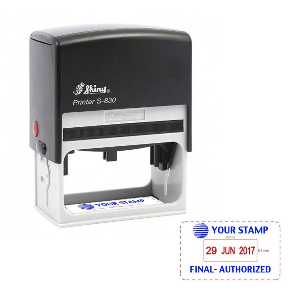 Durable Self-Inking Rubber Stamps UAE – Custom Designs